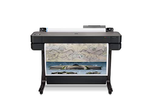 Powerful HP DesignJet T630: Wireless Large Format Plotter Printer with Auto Sheet Feeder & Stand ...